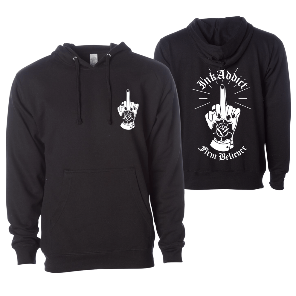 InkAddict Firm Believer Unisex Pullover Hoodie