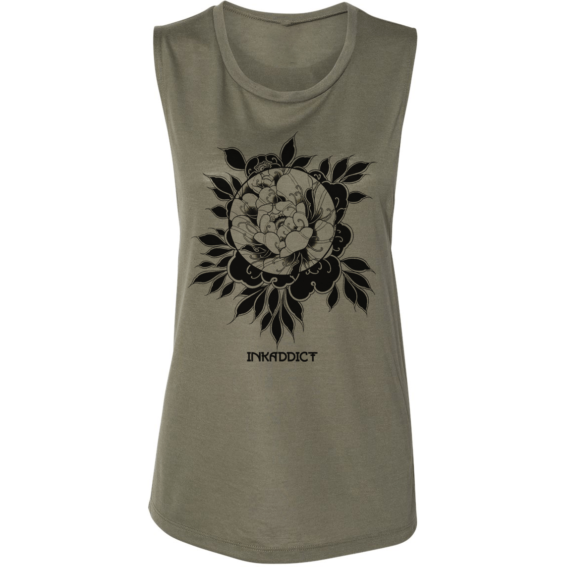 InkAddict Women's Boris Muscle Tank Top